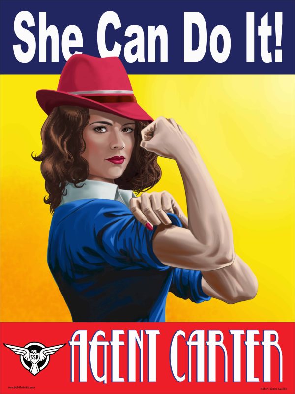 Agent Carter Poster – Bob The Artist