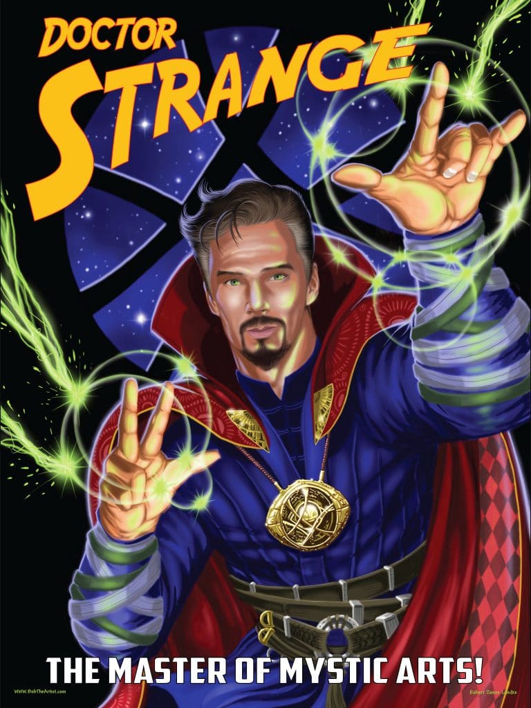 Dr Strange (Movie Version) Poster – Bob The Artist